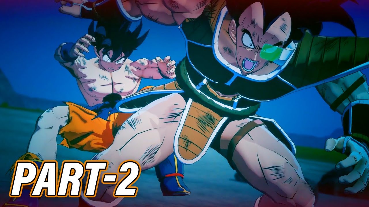 DRAGON BALL Z KAKAROT Walkthrough Gameplay Part 2 - RADITZ BOSS FIGHT ...