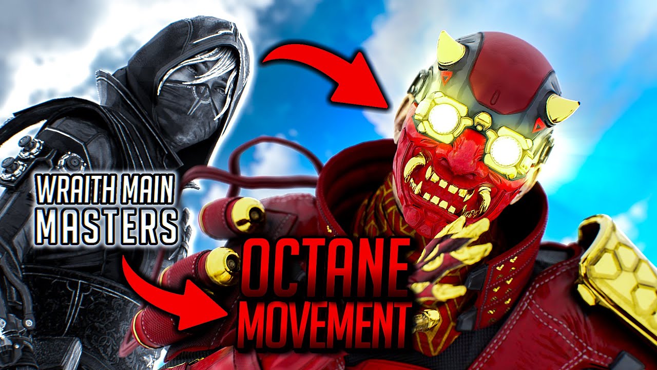 WHEN A WRAITH MAIN MASTERS OCTANE MOVEMENT... - YouTube