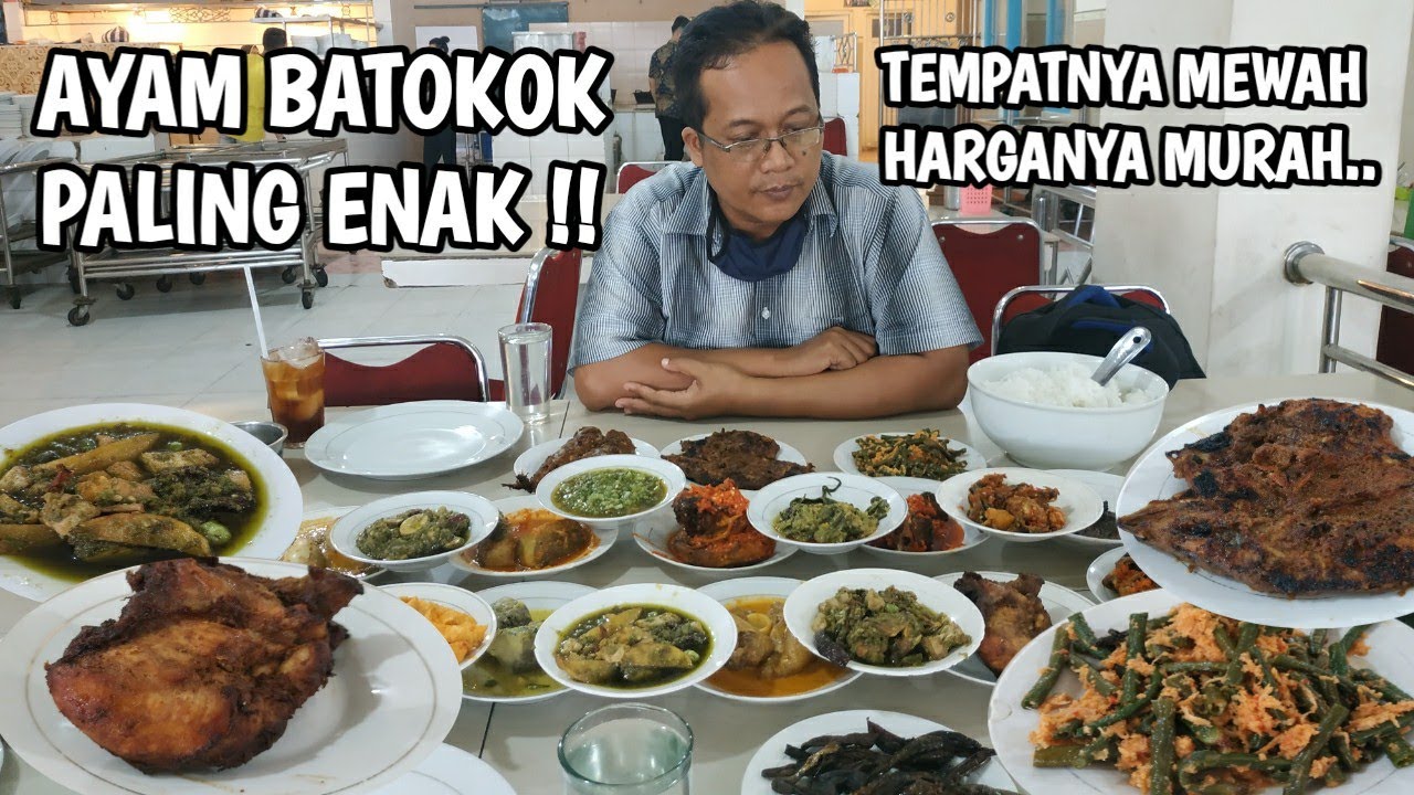 AYAM BATOKOK PALING ENAK, BIKIN KETAGIHAN !! Kuliner Sumatera Barat ...