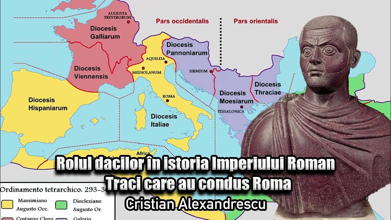 Rolul Dacilor In Istoria Imperiului Roman * Traci Care Au Condus Roma - YouTube
