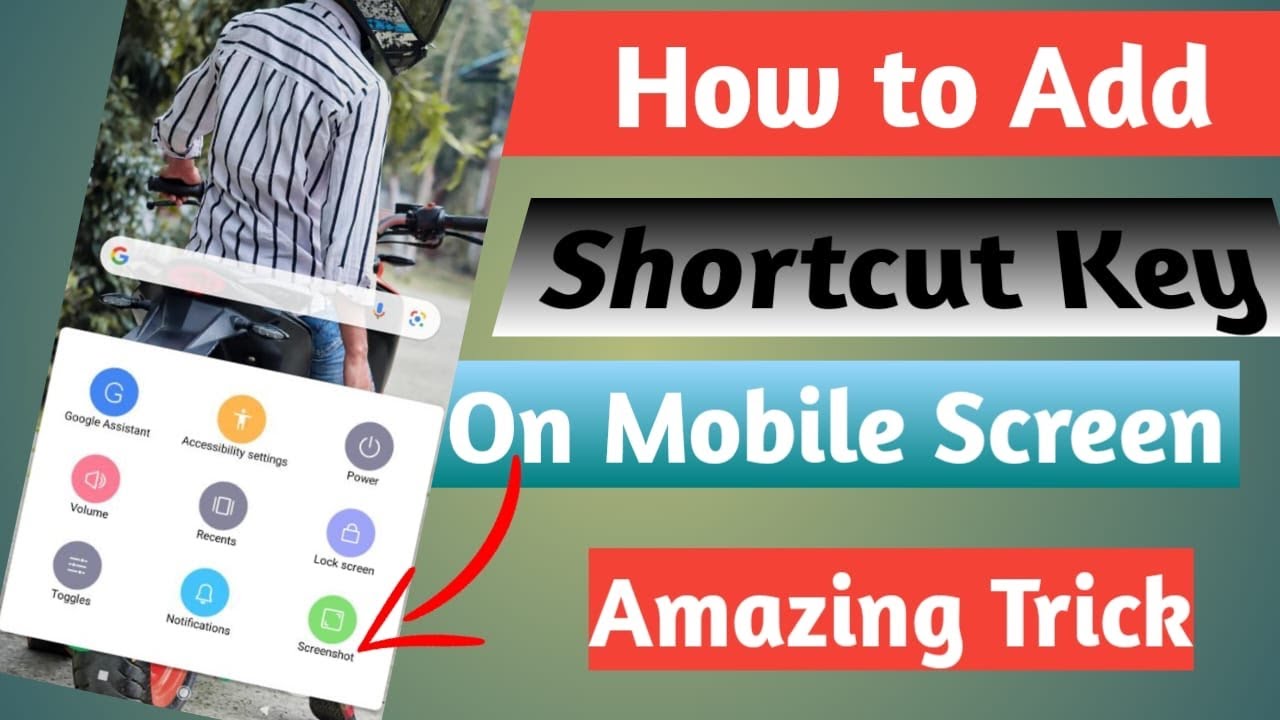 How to add Shortcut Key On Mobile Screen | Mobile Screen Par Shortcut ...