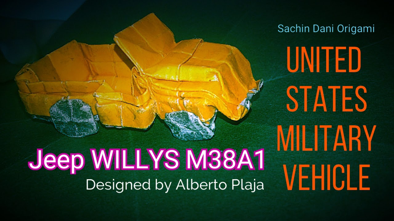 Origami Jeep - YouTube