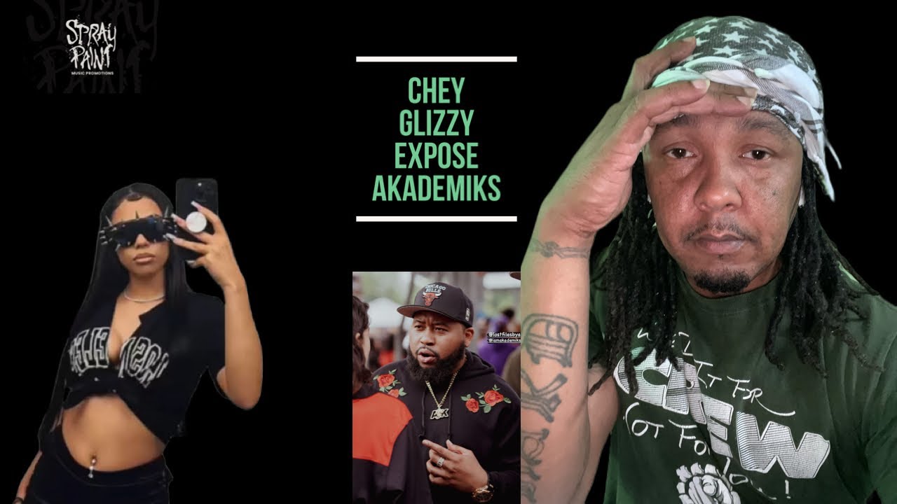 Chey Glizzy exposed Akademiks leaked call - YouTube