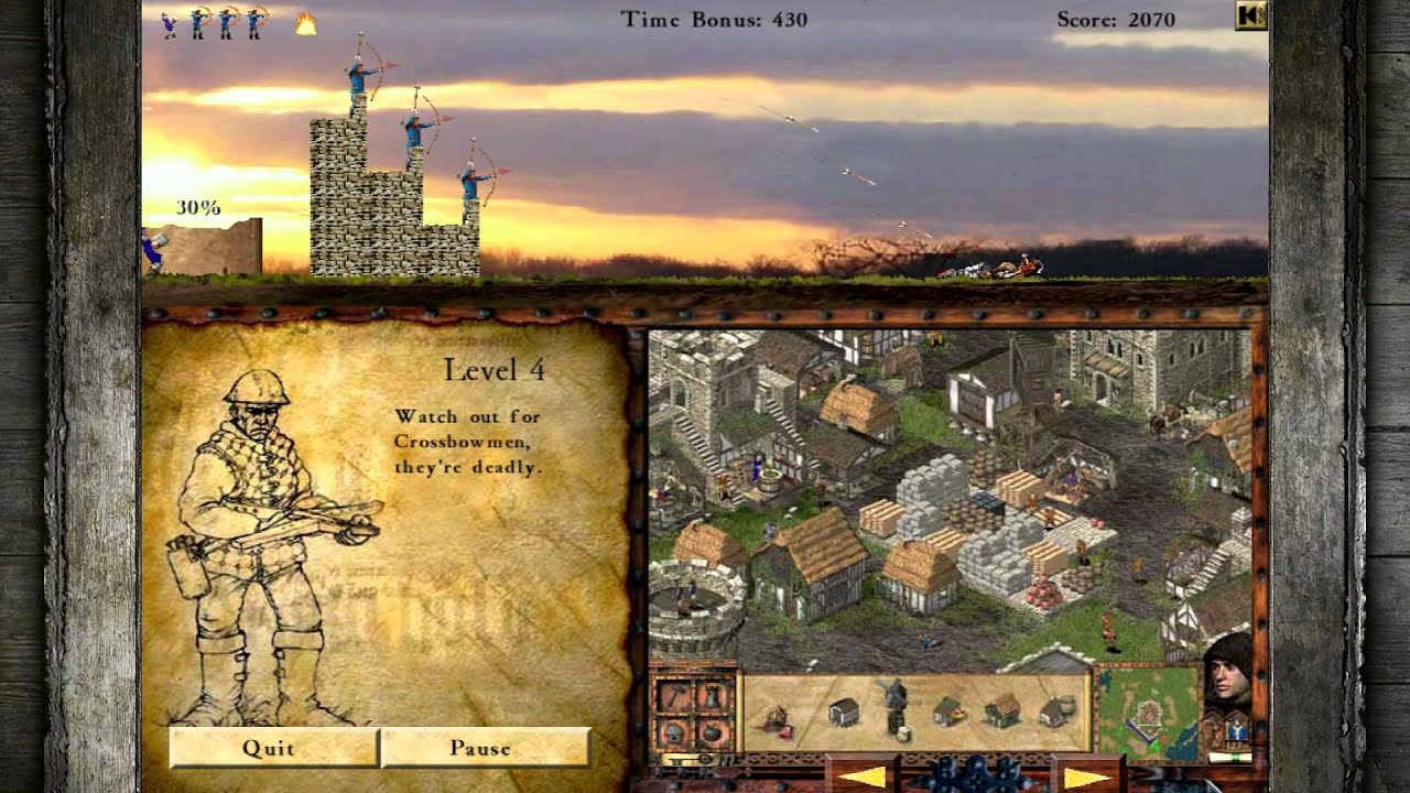 Minigame - Castle Attack - YouTube