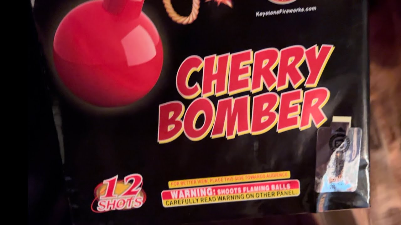 CHERRY BOMBER 500g 12 Shot ( Keystone Fireworks) #Fireworks - YouTube