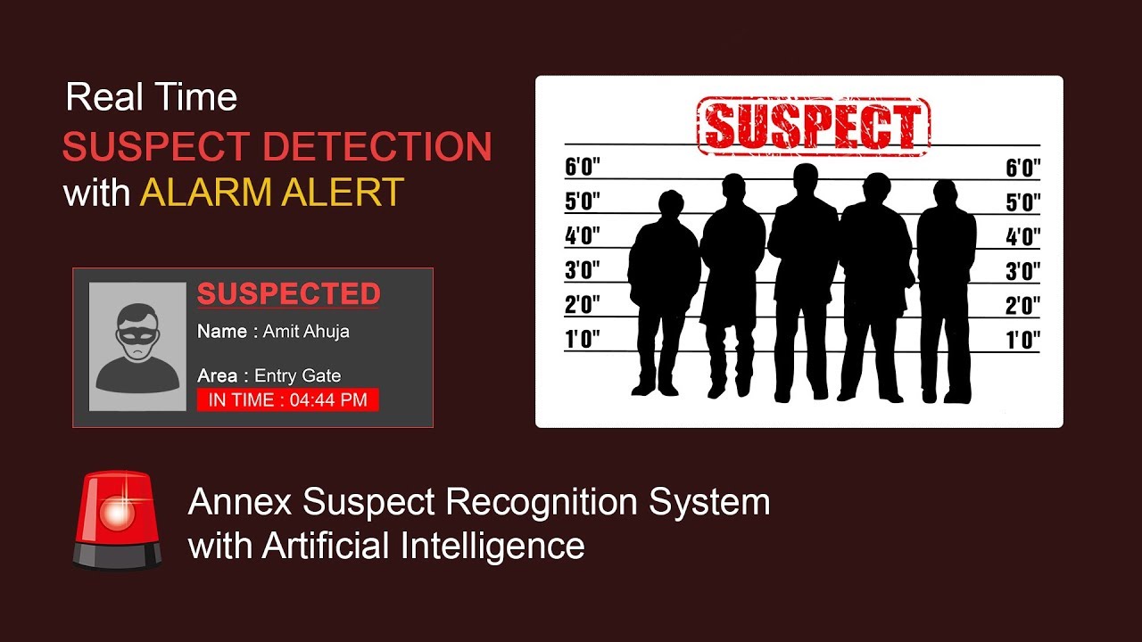 AI Based Suspect Detection System - YouTube