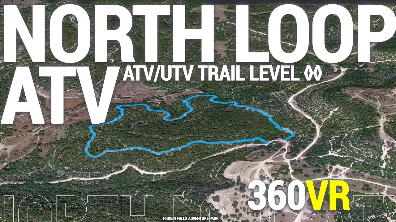 North Loop ATV Trail | Hidden Falls Adventure Park | Texas 360VR - YouTube