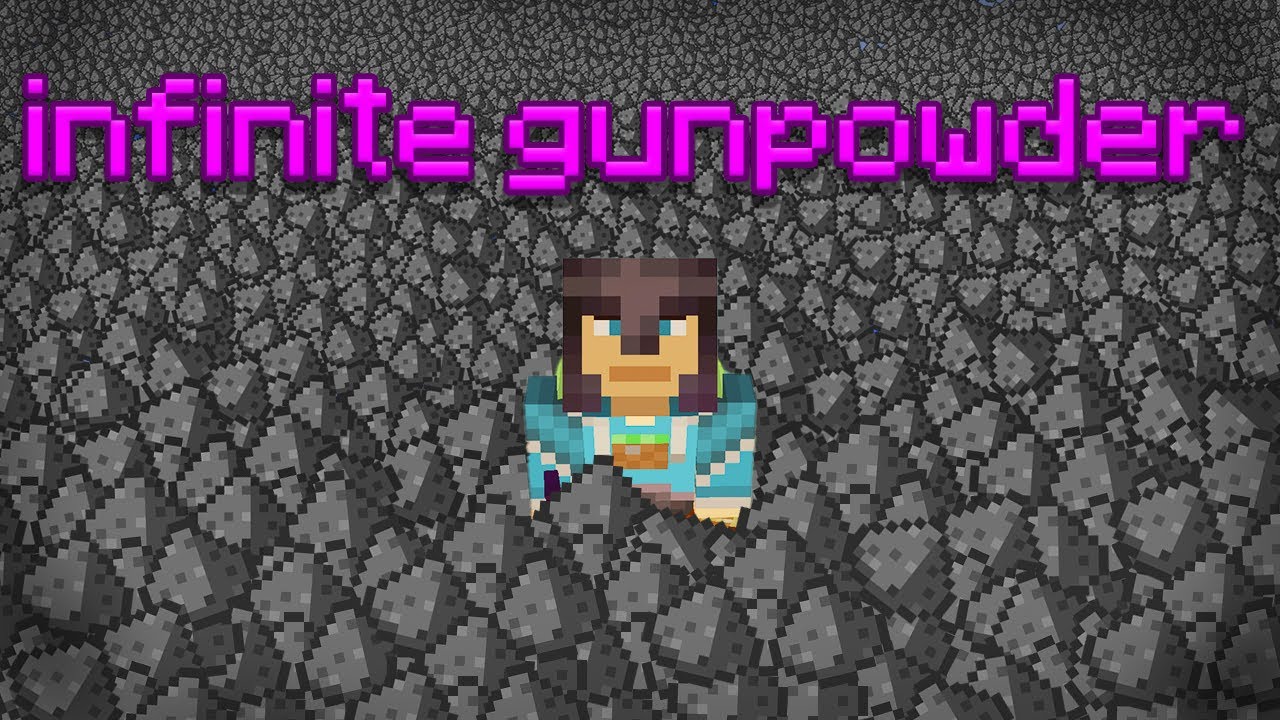 I Obtained Infinite Gunpowder in Minecraft BEDROCK... | Captain Egg's ...