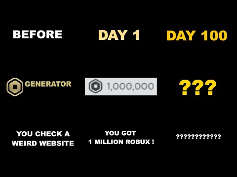 If you suddenly get 1,000,000 Robux in Roblox (Timeline) - YouTube