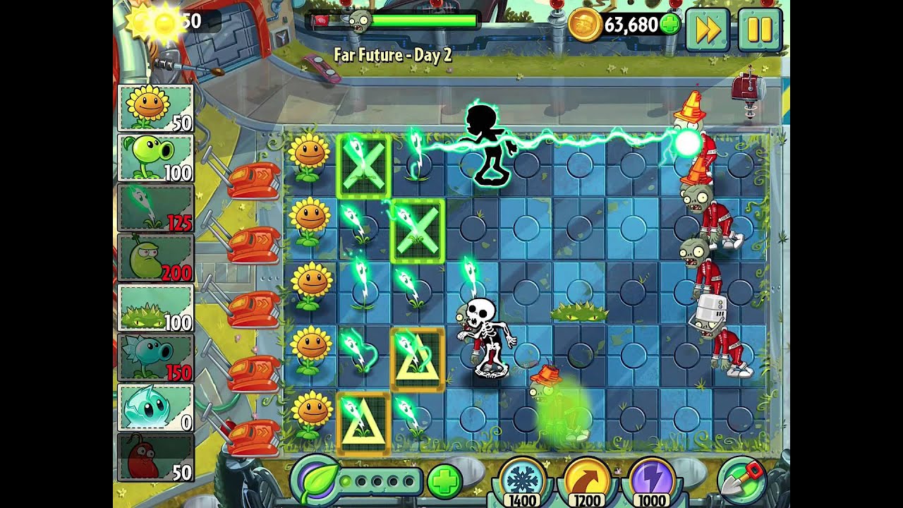 PvZ 2 Far Future #2 - YouTube