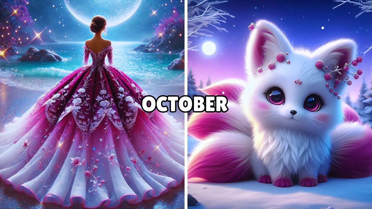 Choose Your Birthday Month and See Your Dress & Cute Fox 🦊👗 | Choosy ...