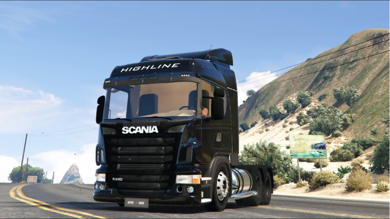 Scania R440 - GTA V _REVIEW - YouTube