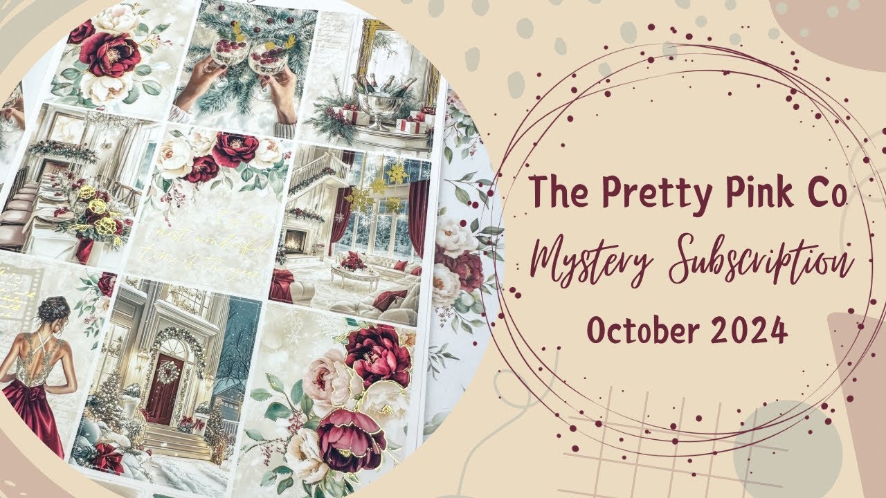 The Pretty Pink Co Mystery Subscription | October 2024 - YouTube