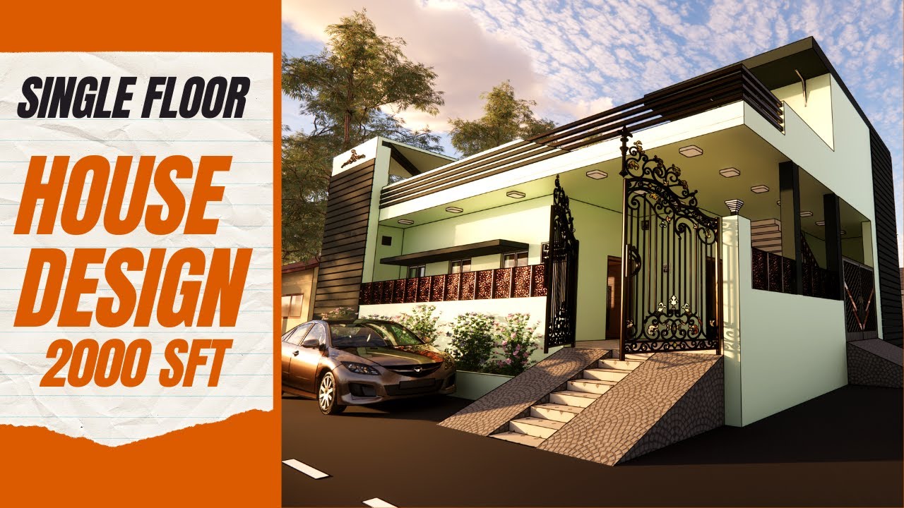 Single floor Modern House Full Interior Walkthrough - YouTube