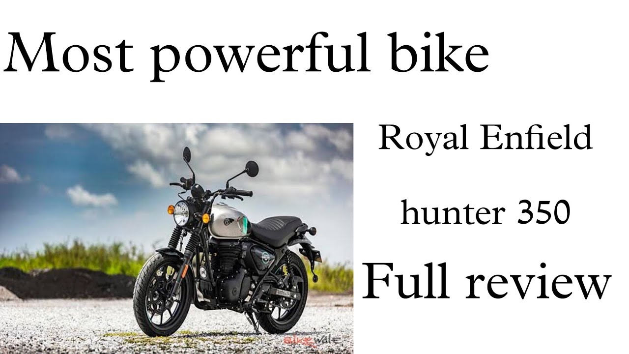 Royal Enfield hunter 350 Full review | specifications - YouTube
