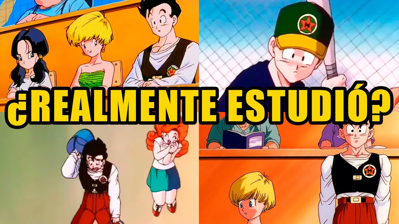 Cuando Gohan Asistió a la Preparatoria | Dragon Ball | #anime #dbz # ...