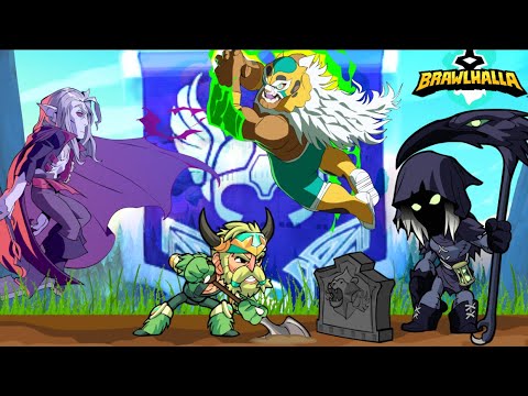 4V4 ON THE SMALLEST MAPS IN BRAWLHALLA #brawlhalla - YouTube