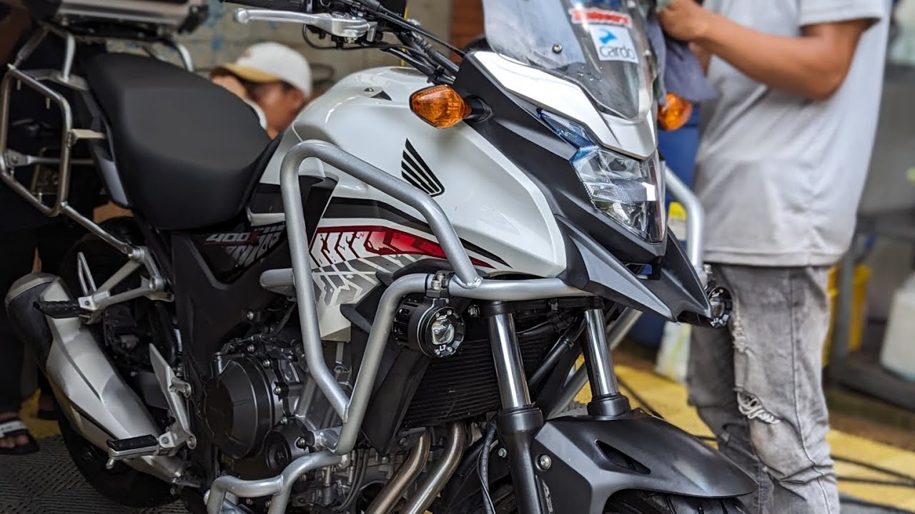 LOBOO L7 Installed on HONDACB - YouTube