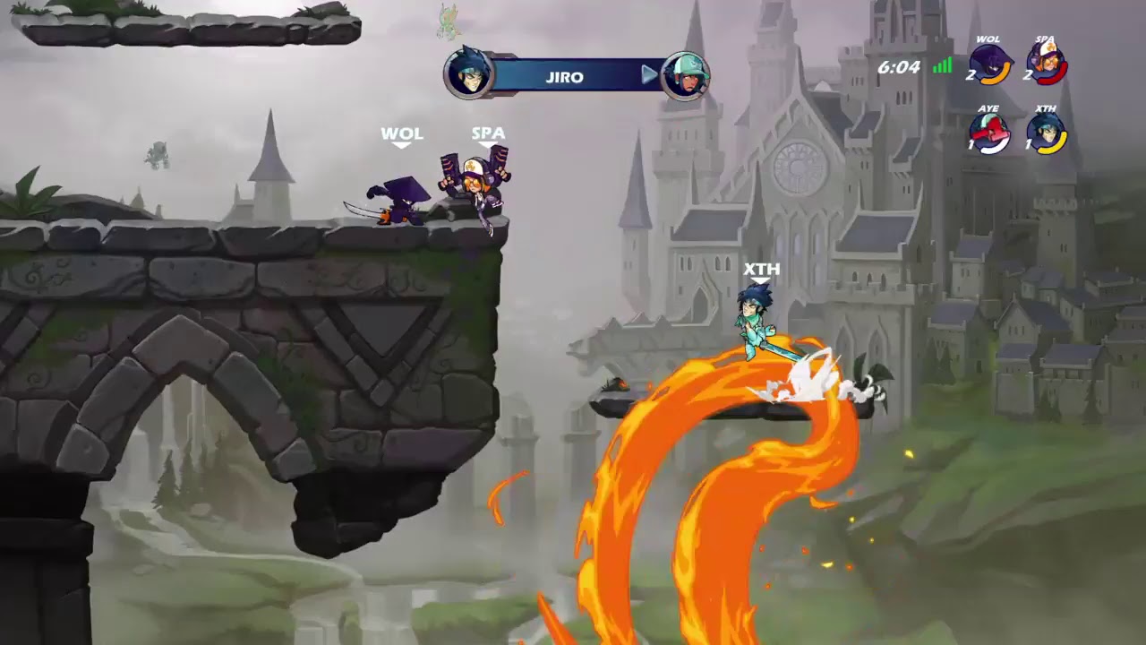 Brawlhalla Rayman Gameplay - YouTube