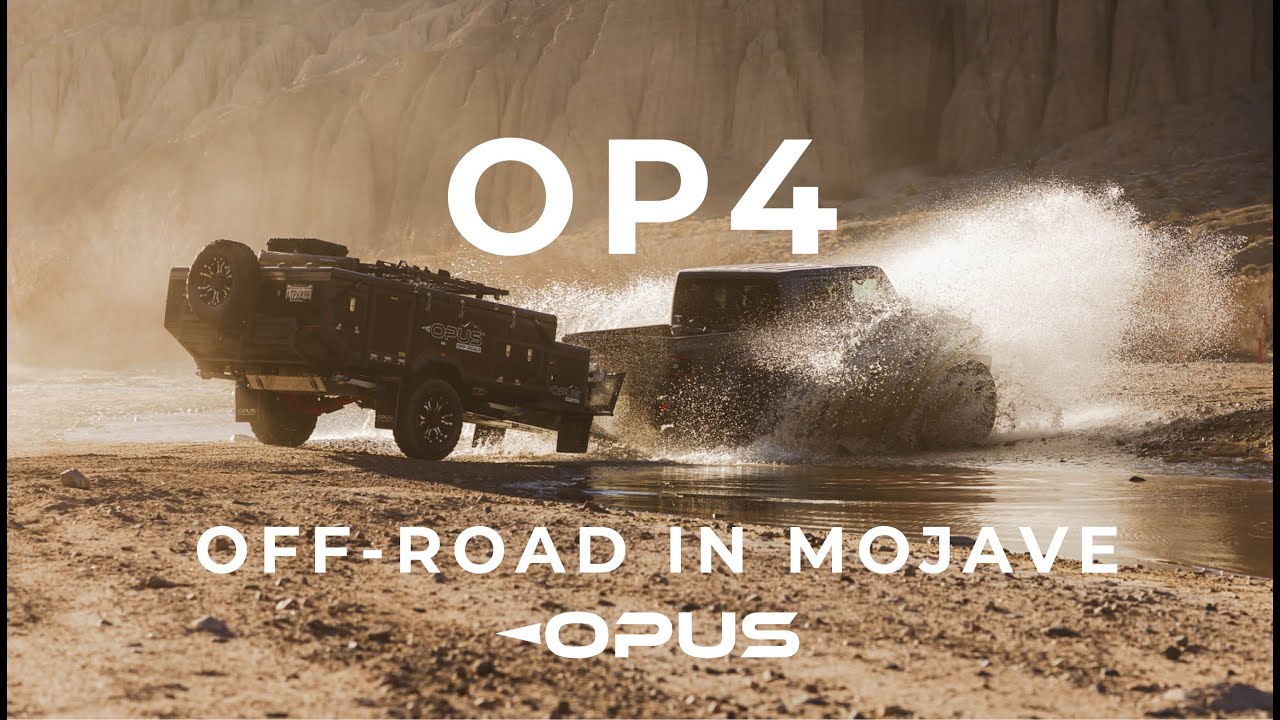 The OP4: Off-Road Trailer from OPUS Camper - YouTube