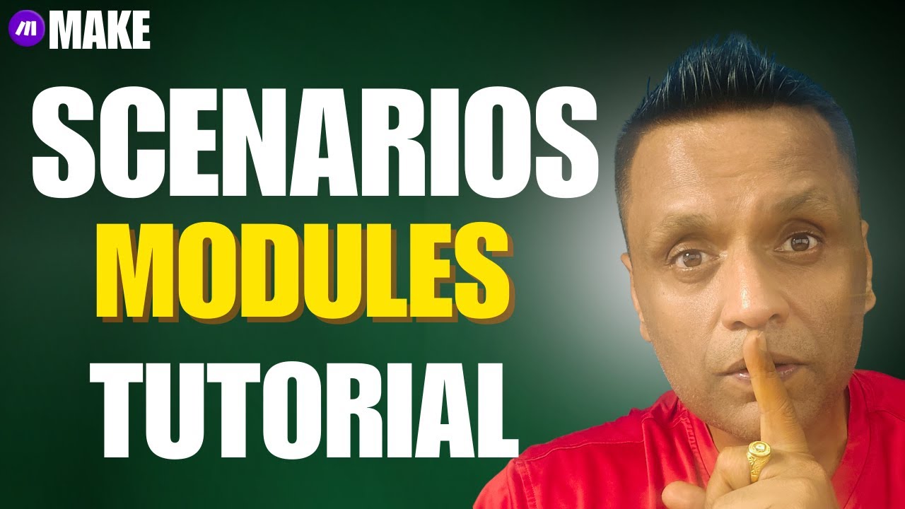 Make.com Foundation Course | What are scenarios, Modules, Mapping - YouTube