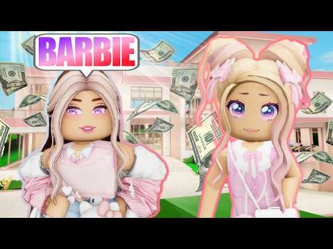 REICHE MÄDCHEN 💶 kaufen das BARBIE TRAUMHAUS 🎀 in BROOKHAVEN 🏡 Roblox Roleplay Story