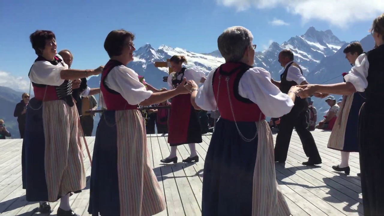 Switzerland Jungfrau Jungfraujoch Folk Dance Tourism Video - YouTube