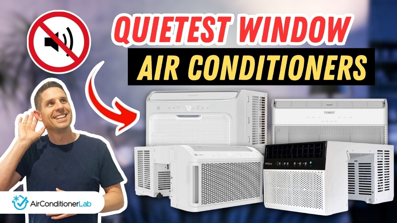 5 Quietest Window Air Conditioners - Ranked By Lowest Decibels - YouTube