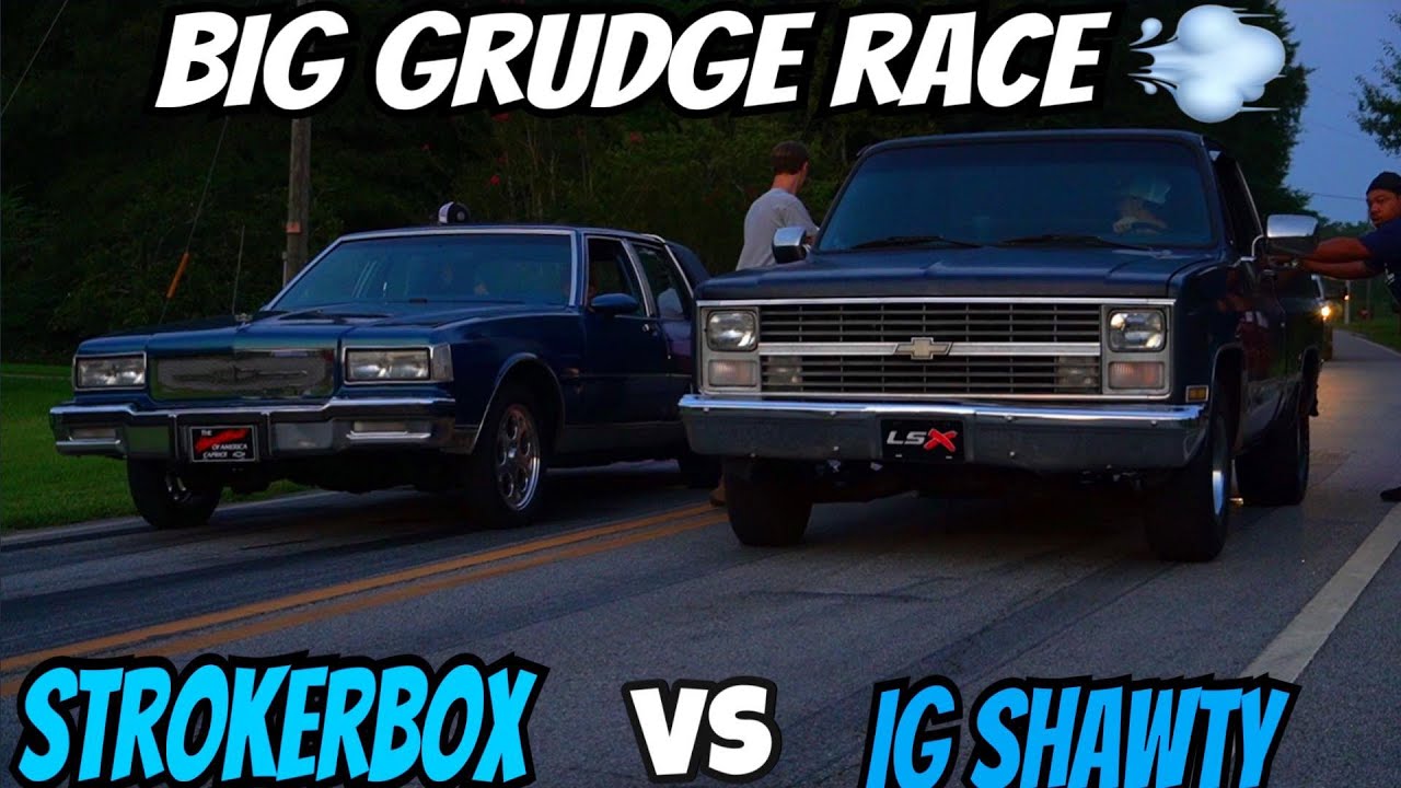 BOX CHEVY VS LS SHORT BED | $3,600 STREET RACE!!!!! - YouTube