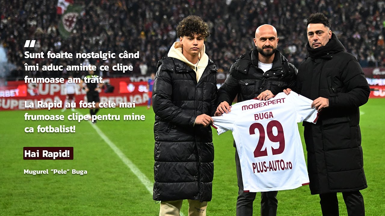 Mugurel Buga a dat lovitura de start în Rapid - FCSB | "La Rapid am ...