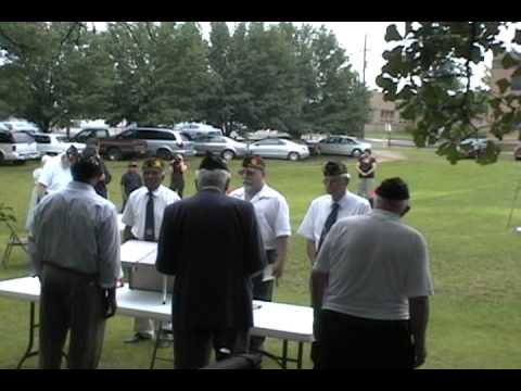 Burrough-Dover House Flag Day Commemoration 2009 - YouTube