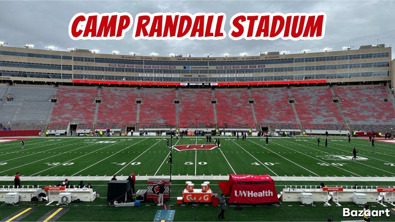 Camp Randall Stadium At All Angles - Washington at Wisconsin - YouTube