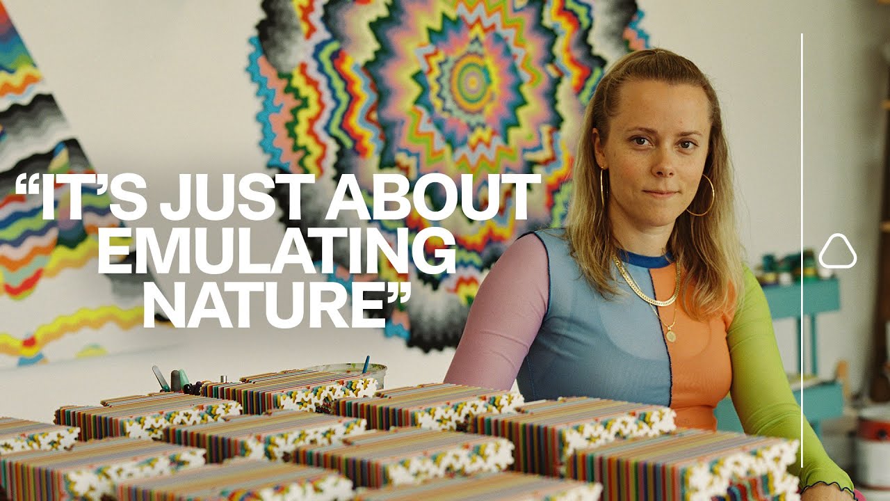 Jen Stark | Psychedelic Nature and Mathematical Precision | Artist ...