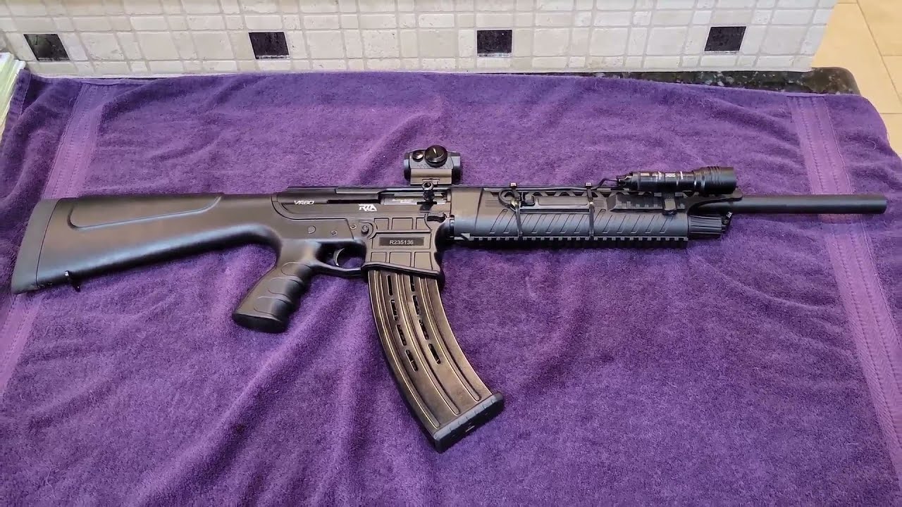 Rock Island Armory VR 60 Shotgun Review / O-Ring Replacement - YouTube
