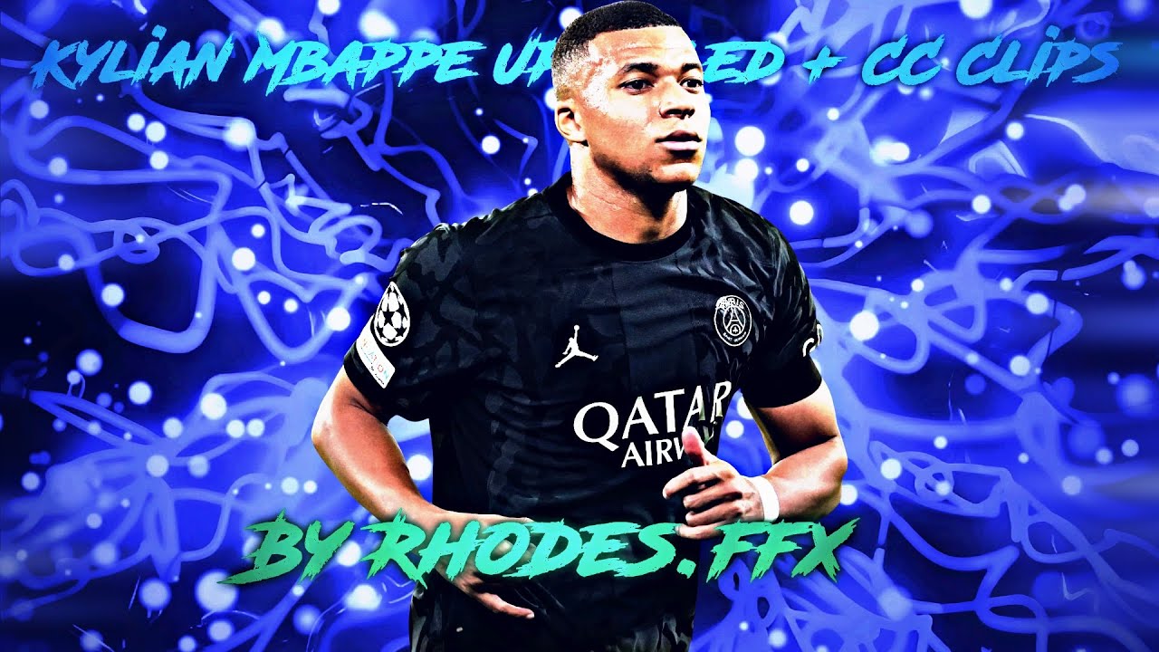 Mbappe 4K Upscaled + After Effects CC Clips - YouTube