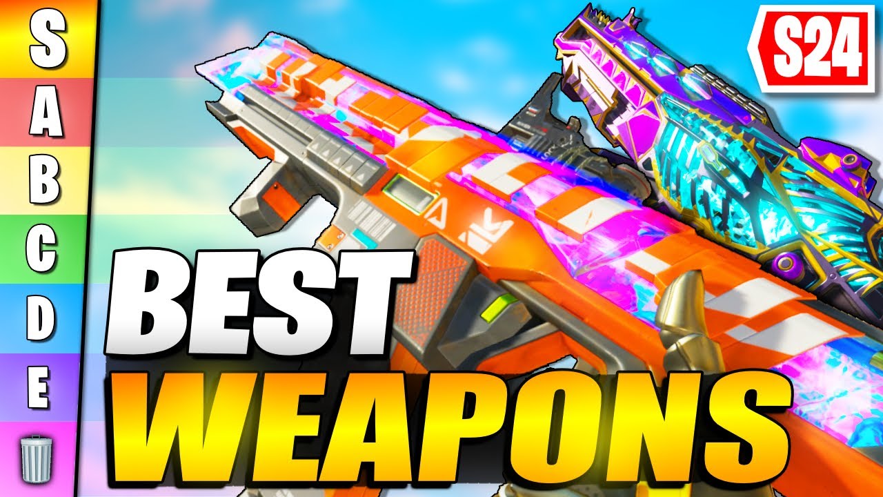 RANKING The BEST WEAPONS In Apex Legends Season 24! (Tier List) - YouTube