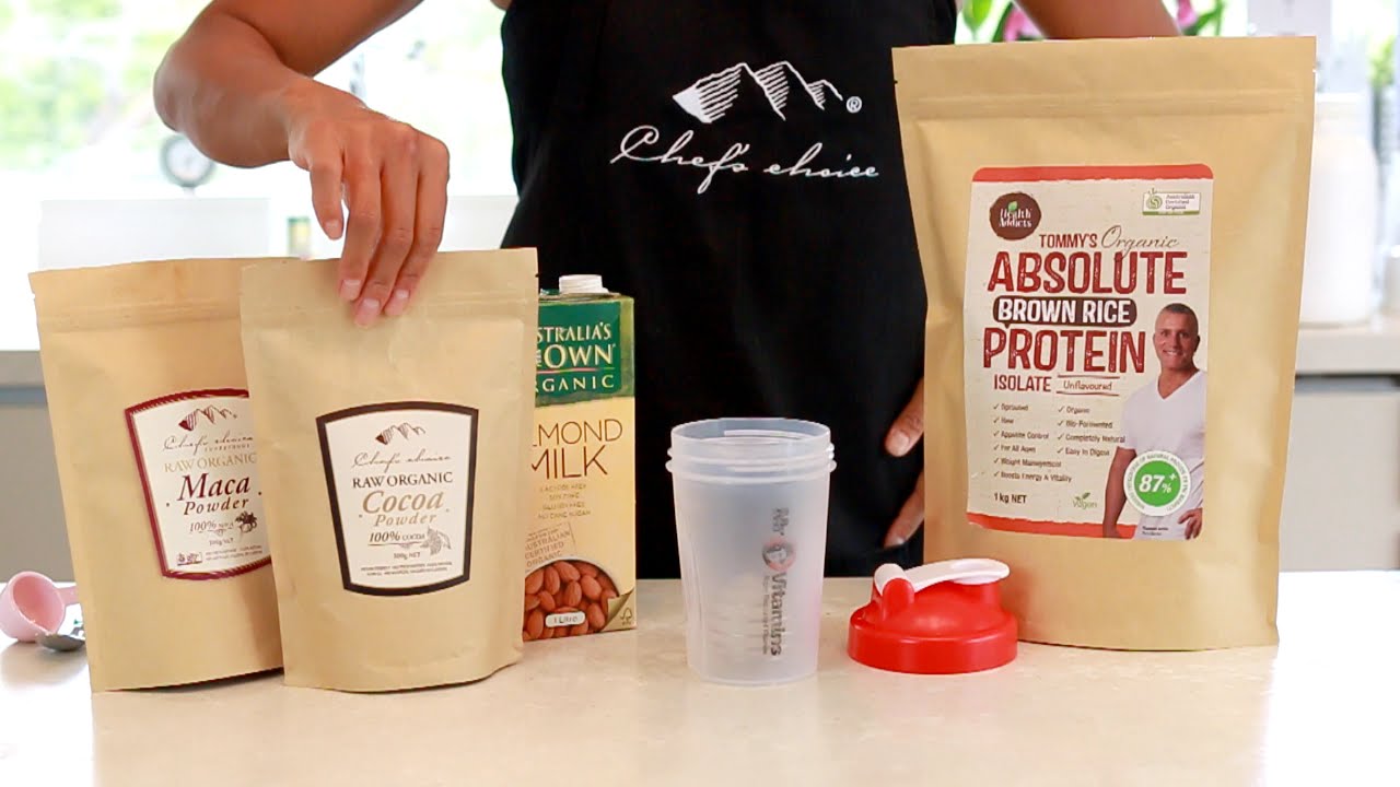 Protein Shake with Superfood :: Boost your energy - YouTube