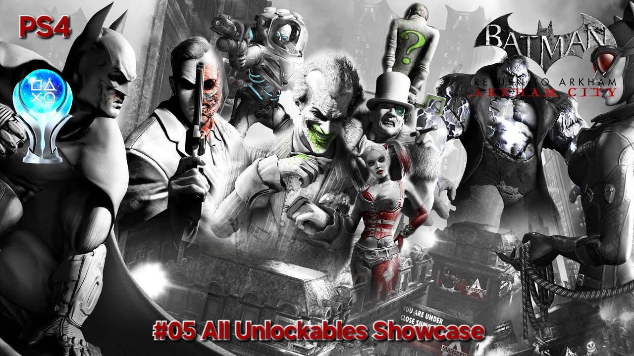 Batman: Return To Arkham - Arkham City (PS4/100%/Platinum Trophy) #05 ...