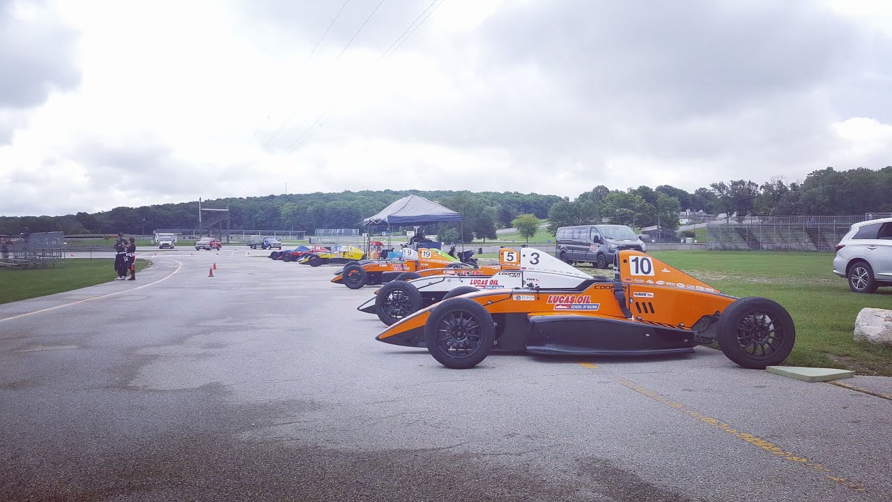 Lucas Oil School of Racing - Road America - Last 3 Laps - YouTube