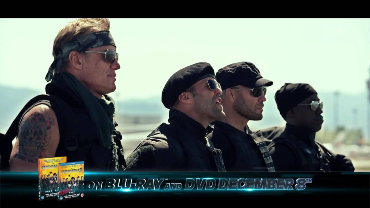 EXPENDABLES 3 --- Official New "EXTENDED UK EDITION" TV Spot (Blu-Ray ...