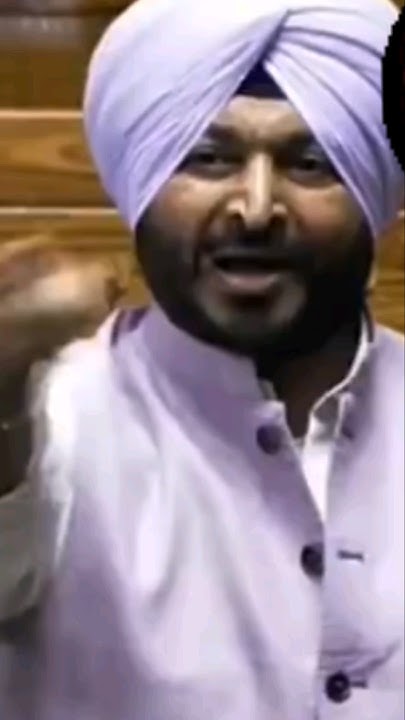 Ravneet Bittu vs Charanjit Singh Channi on sonia gandhi - YouTube