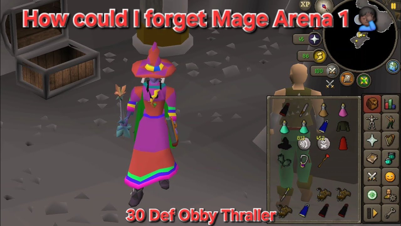 I forgot the most BASIC Runescape Unlock | Necromancer Obby Thraller ...