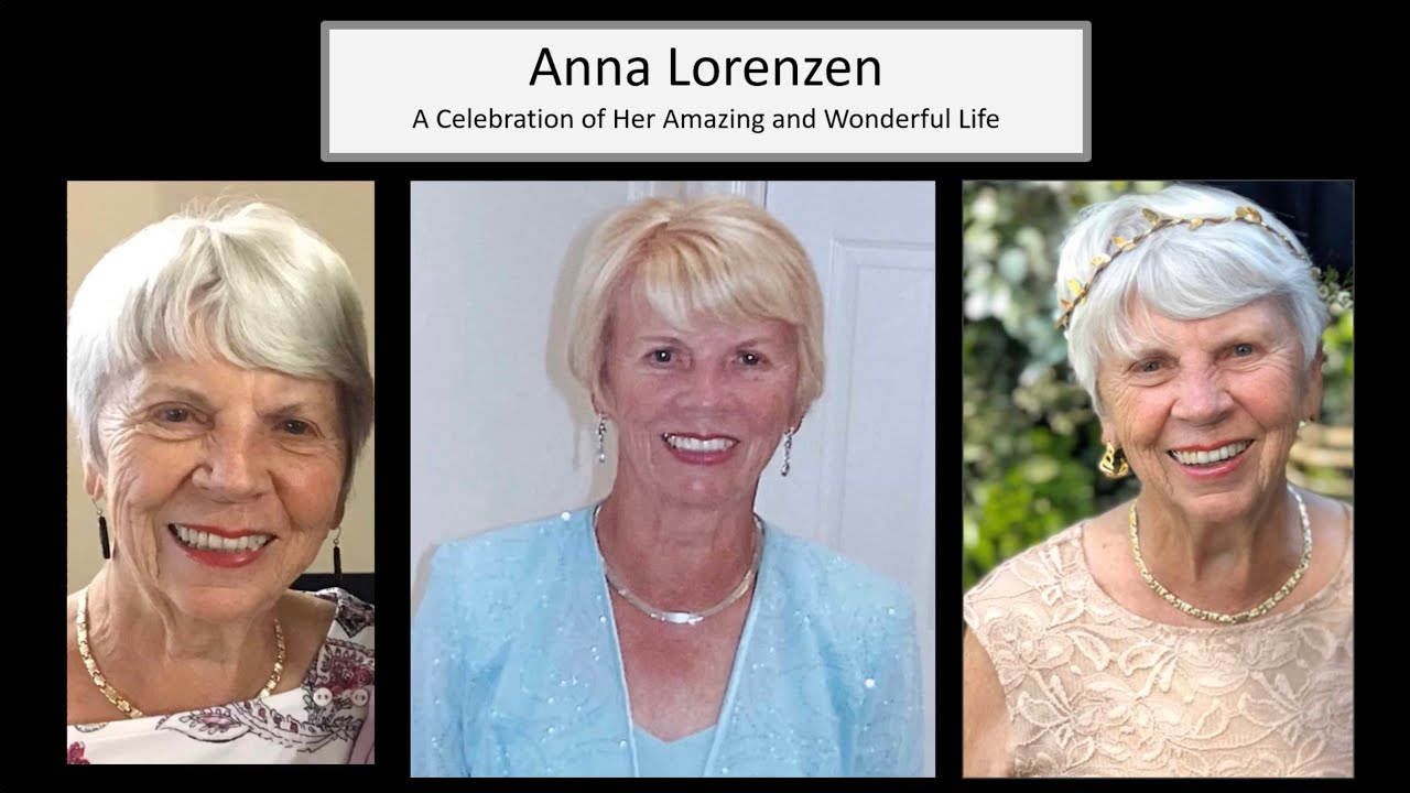 Anna Lorenzen Celebration of Life - YouTube