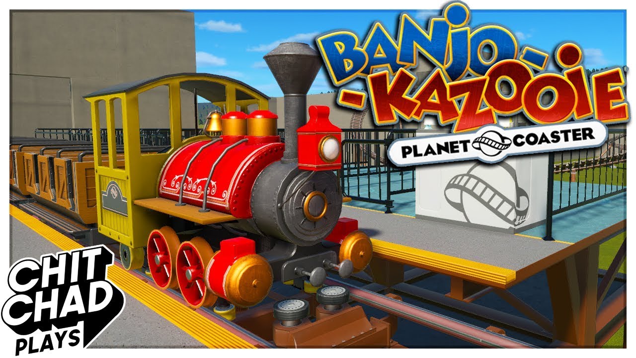 Banjo-Kazooie Coaster | Track Layout - Planet Coaster - YouTube