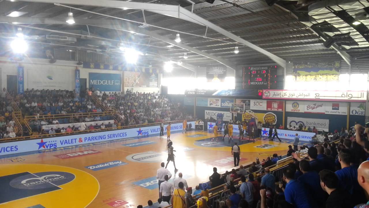 Riyadi vs Homentmen - at Al Riyadi Club - Beirut - Lebanon - YouTube