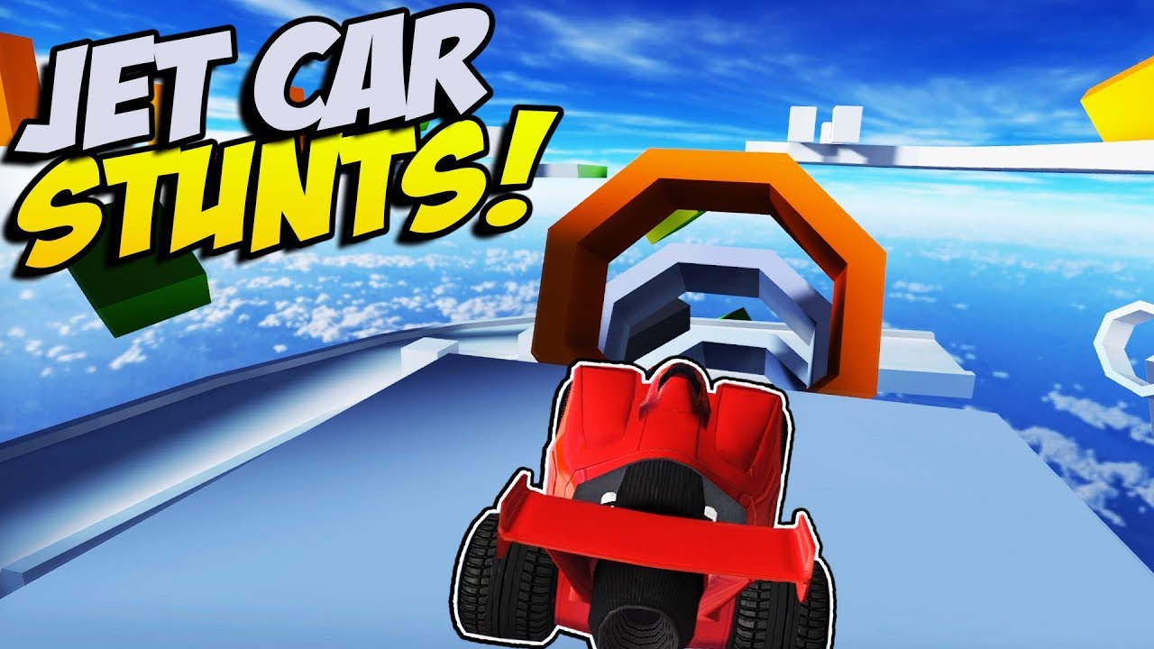 INSANE CAR STUNTING! - Jet Car Stunts Gameplay - Crash Wheels and Stunt ...
