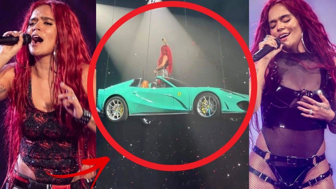 Karol G Sorprende A Sus Fans Volando En Un Ferrari En Su Primer ...