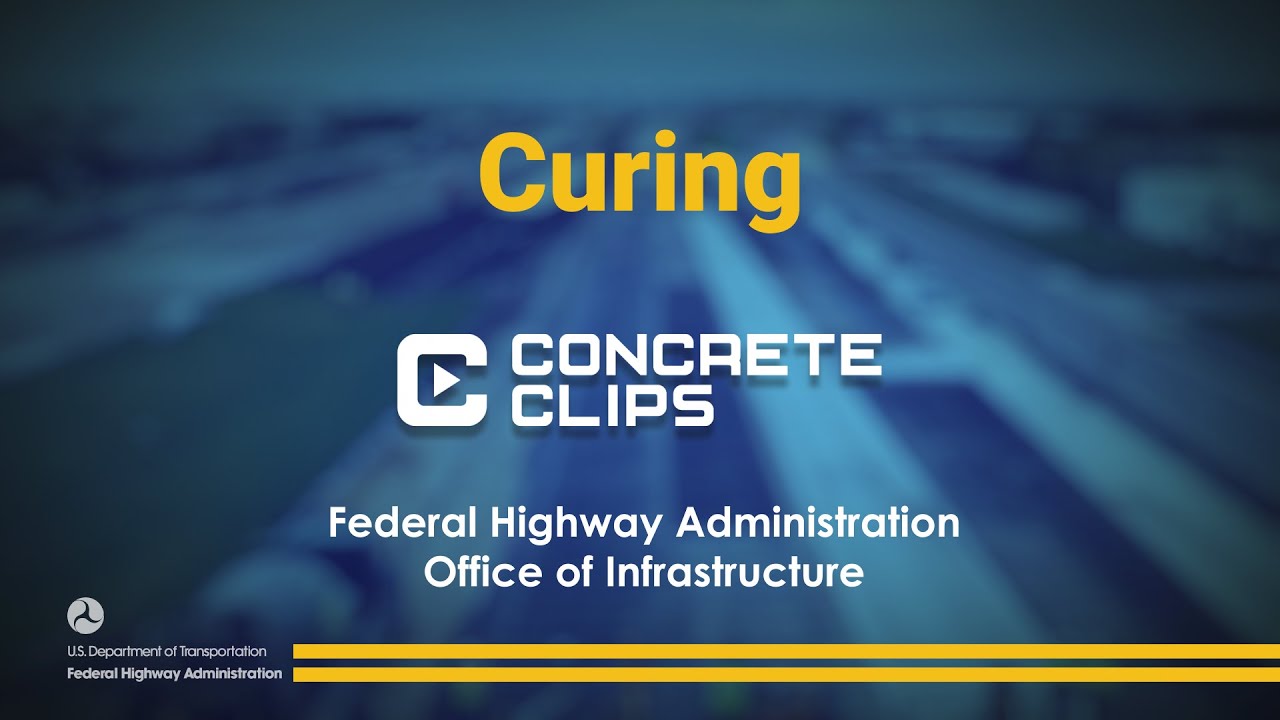 Concrete Clips: Curing - YouTube