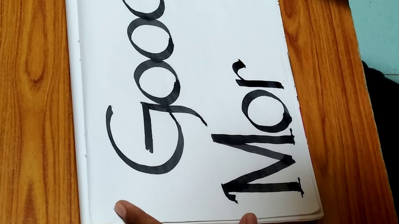 Neat and beautiful handwriting with Bamboostich|Hand writing tutorials ...