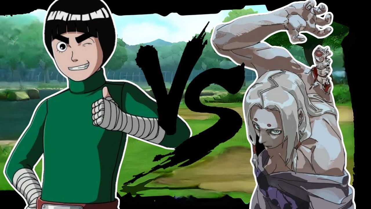Rock lee vs kimimaro fight in ultimate ninja storm - YouTube